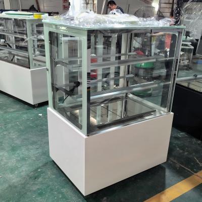 China 2 Layers Cake Display Fridge Cabinet Digital Electronic Temperature Control for sale