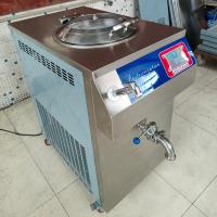 China Soft Ice Cream Pasteurizer Machine With Mixing Homogenizing System Aging Tank for sale