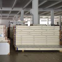 China PU Cold Room Sandwich Panel Fireproof 1000mm 1120mm 1150mm for Insulation for sale