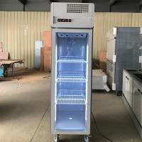 China Customized Glass Door Fridge One Door GN650TN Chiller Ecof-friendly Commercial Refrigerator Upright Cabinet for sale