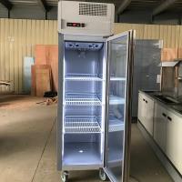 China Customized Glass Door Fridge One Door GN650TN Chiller Ecof-friendly Commercial Refrigerator Upright Cabinet for sale