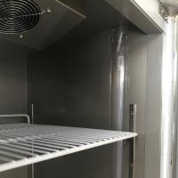 China Hotel Kitchen Fridge Vertical Restaurant Refrigerator 2 Door Upright Freezing Freezer for sale