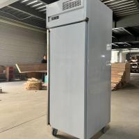 China Stainless Steel Baking Tray Freezer 1 Door Upright Air-Cooled Refrigerator with Trays for sale