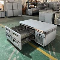 China Stainless Steel Single-Temperature Under Counter Chiller Drawer Refrigerator Fan Cooling for sale