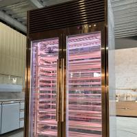 China Wine Cooler Fridge Quiet Operation Wine Refrigerator Cabinet Perfect for Wine Collection and Display for sale
