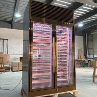 China Wine Cooler Fridge Quiet Operation Wine Refrigerator Cabinet Perfect for Wine Collection and Display for sale