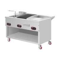 China Restaurant Kitchen SS304 Gas Range Stove Free Standing 4 / 6 Burners With Oven for sale