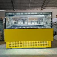 China Commercial Ice Cream Display Case Quick Freeze for Dessert Fresh Popsicle for sale