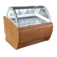 China OEM Commercial Ice Cream Display Freezer Quick Freeze Dessert Refrigeration Cabinet for sale