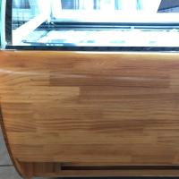 China Ventilated Gelato Display Cabinet with 10 1/2 Big GN Pans Ice Cream Counter for sale