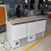 China R134a R290 Refrigerant Pizza Prep Table Commercial for European Market for sale