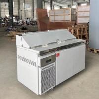 China Sandwich Salad Prep Table Refrigerator 2 Doors For Hotel Kitchen for sale