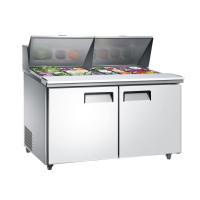 China Restaurant Refrigerated Sandwich Prep Table Counter Top For Pizza Salad for sale