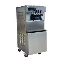 China Soft Serve Three Flavor Commercial Ice Cream Maker 22-25L/H 1800W for sale
