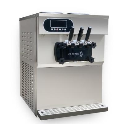 China Commercial Soft Serve Ice Cream Making Machine 3 Flavor for Ice Cream Shop for sale