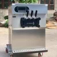 China Commercial Soft Serve Ice Cream Making Machine 3 Flavor for Ice Cream Shop for sale