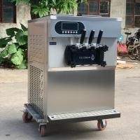 China Commercial Soft Serve Ice Cream Making Machine 3 Flavor for Ice Cream Shop for sale