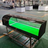China 1500mm Sushi Showcase Refrigerator Sushi Display Fridge Static Cooling for sale