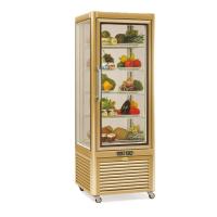 China Commercial Bakery Shop Rotating Pastry Display Chiller Standing Counter for sale