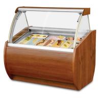 China Factory Price Popsicle Gelato Ice Cream Refrigerator Freezing Display Cabinet Vertical Ice Cream Display Showcase Freezer for sale