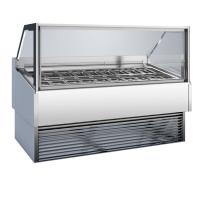 China Factory Price Popsicle Gelato Ice Cream Refrigerator Freezing Display Cabinet Vertical Ice Cream Display Showcase Freezer for sale