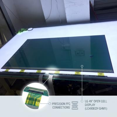 China LG 75 Inch Ultra HD 4K TFT LCD Display Panel 3840x2160 60Hz IPS Open Cell for sale