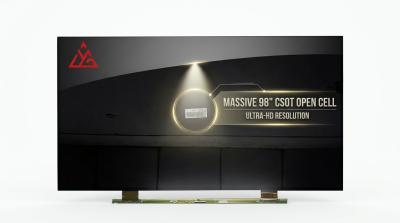 China 98 Inch 4K UHD 240Hz LTPS TFT LCD Open Cell TV Display Panel ST980JB135 JBX1 for sale