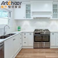 China Shaker Modular Kitchen Cabinets Modern Read To Assemble Designs for Luxury American Cupboards for sale