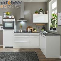 China Kitchen Furniture Half Bullnose Countertop Edging Complete Set of Modern Design Cabinets for sale