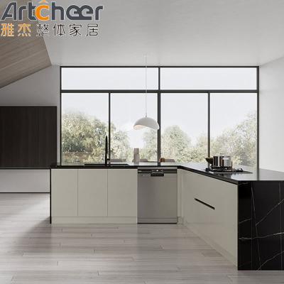 China Stylish Inset Customized Kitchen Cabinet for Mobile Home L Shape Craigslist Free Style for sale