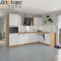China Modern Kitchen Cabinets and Artificial Stone Backsplash for Classic Design Countertops for sale