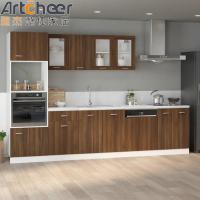 China Restaurant Industrial Style Kitchen Furniture Cabinets With Paint Finish And Plywood Material for sale