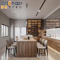 China Versatile Cabinet Pantry With E1 Or ECO Friendly Material Grade And Quartz Counter Top for sale
