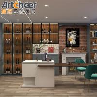 China Customized Color Kitchen Furniture Cabinets with Solid Shaker Design and Modern Style for sale