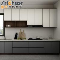 China Full Bullnose Countertop and RTA Classic Style Modular Cabinets Upgrade Your Kitchen for sale