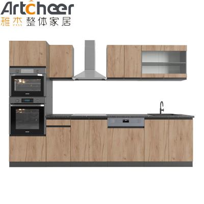 China Lazy Susan Base Cabinets for Mini Kitchen in Veneer Lacquer Finish Plywood Material for sale