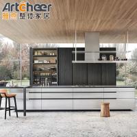 China Whole Kitchen Furniture Unit With Center Island Table Small Size And Durable Design for sale
