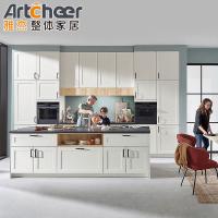 China Home Furniture Modular Kitchen Wall Cabinet with Mail Packing N and Wood Material for sale
