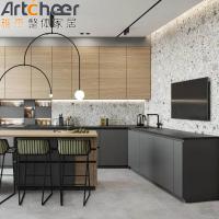 China Florida Pantry Design Customized Size and Modern Stylish Scandinavian Kitchen Cabinets for sale