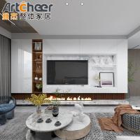 China High Grade E1 Wooden TV Cabinets Furniture Designs for Modern Living Room Wall Mount for sale