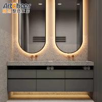 China Traditional Hollywood Mirror Floating Antique Bathroom Vanity With Mirror Included for sale