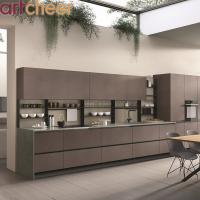 China Modern Stylish Kitchen Cabinet and Kitchen Island with 3 Years Guarantee and Customized Color Options for sale