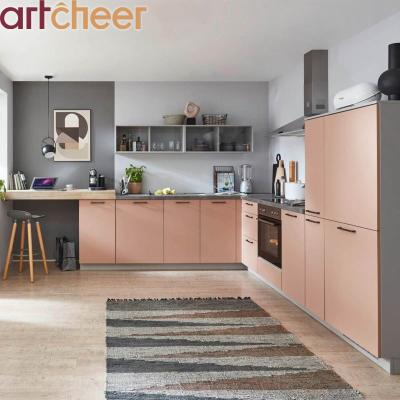 China Eco-Friendly Modular Kitchen Cabinet with 5-Year Warranty and Customizable Design for sale