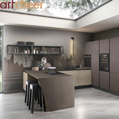 China Modern Customizable Color Kitchen Cabinet with Eco-Friendly Material and 3 Years Warranty for sale