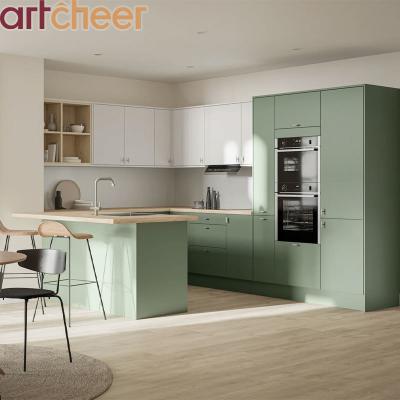 China Customizable Eco-Friendly Modern Design Kitchen Cabinet Modular Kitchen for Contemporary Homes for sale