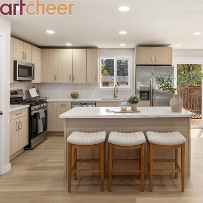 China Eco-Friendly Modern Kitchen Cabinet Set with Customized Color and 3 Years Guarantee for sale