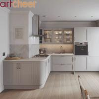 China Modern Shaker Kitchen Cabinets with Eco-Friendly Material and 5 Year Warranty in Customizable Colors for sale