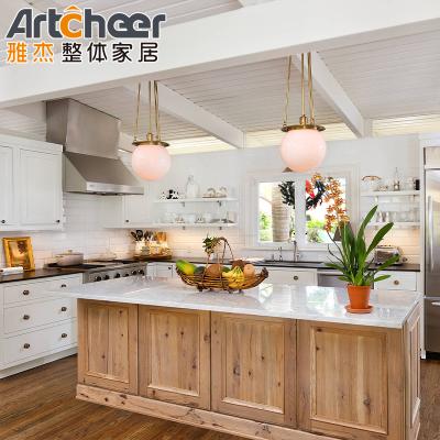 China Eco-Friendly Customizable Durable Kitchen Cabinet Modular Kitchen Cabinet with Modern Design for sale