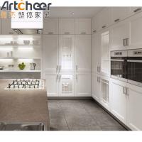 China Ready to Assemble Eco-Friendly Shaker Door Kitchen Cabinet with Customized Color Options for sale