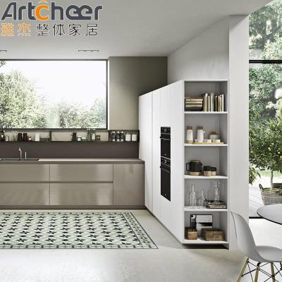 China Modern Design Eco-Friendly Kitchen Cabinet with 5 Year Warranty and Modular Kitchen Storage for sale